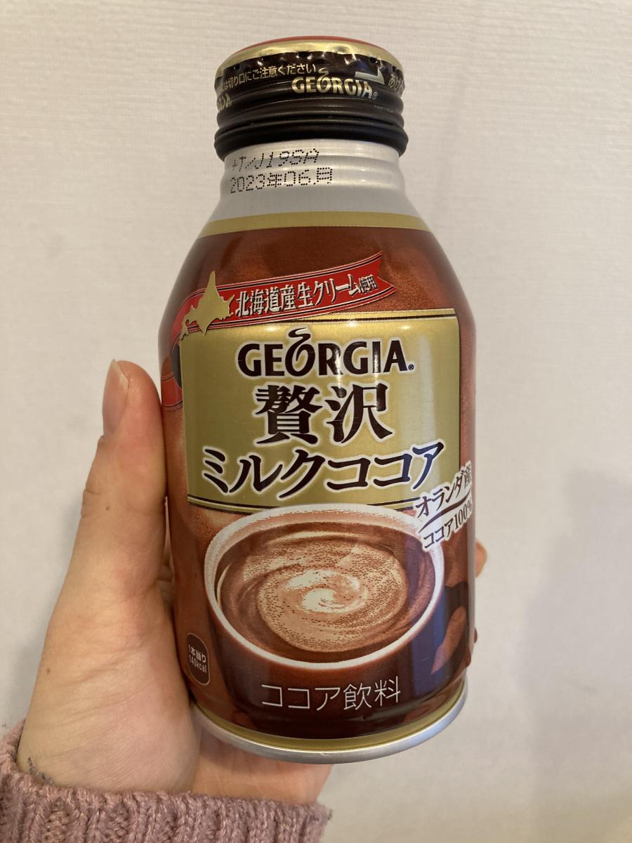 日本コカ・コーラ GEORGIA（ジョージア） 贅沢ミルクココアの商品ページ