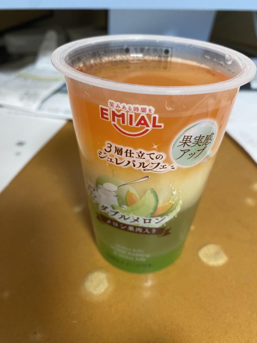 みんなのレビュー：「安曇野食品 EMIAL 3層仕立てのジュレパルフェ ダブルメロン」の評判・口コミ｜シェアビュー